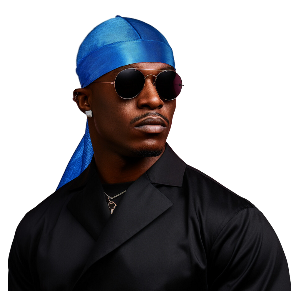 Blue Silk Durag | #1 In Australia | OZ Durag