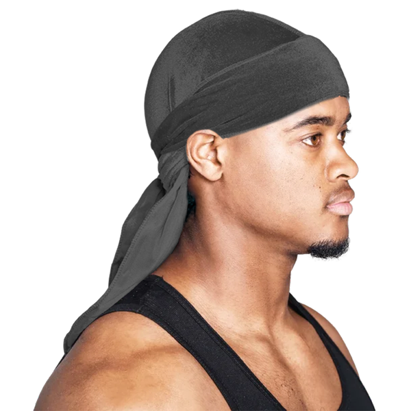 Grey Velvet Durag | #1 In Australia | OZ Durag