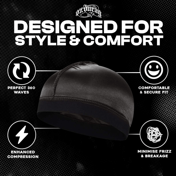 White Wave Cap | #1 In Australia | OZ Durag